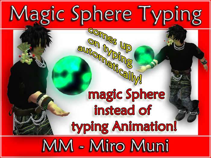Second Life Marketplace - Magic Sphere1 Typing